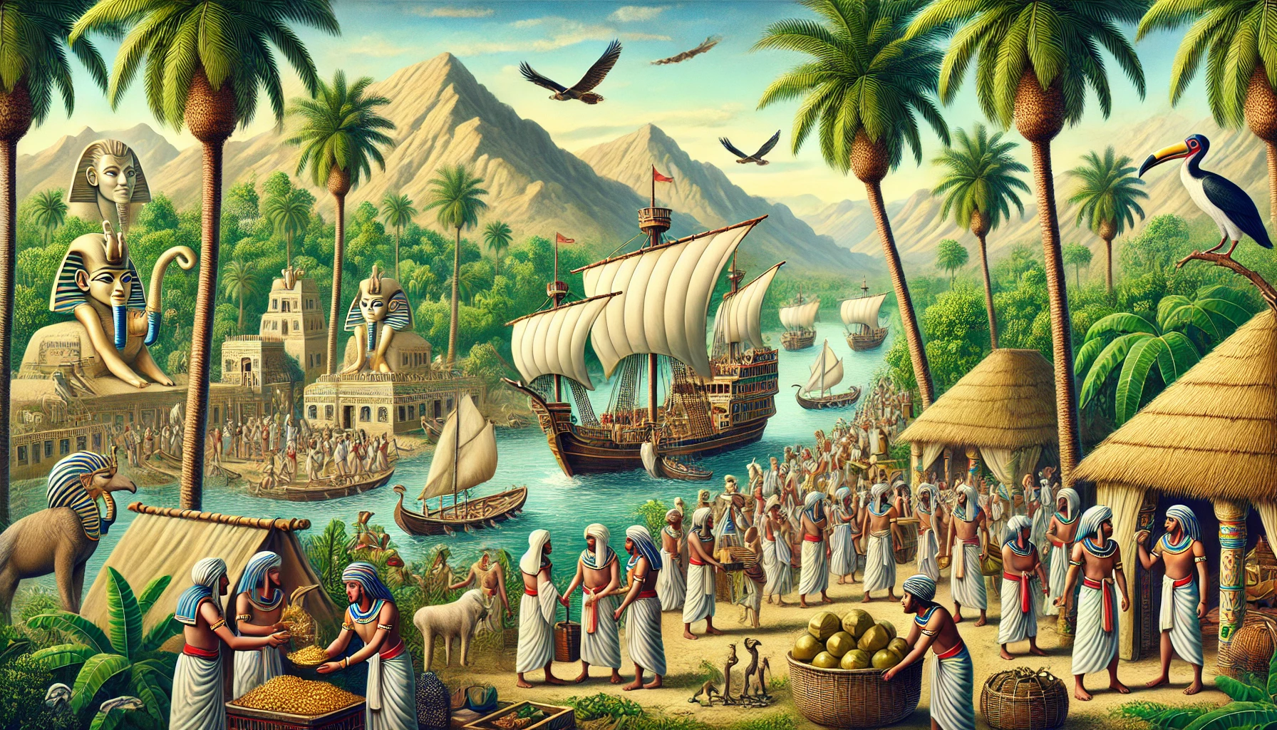 Kerajaan Punt: Negeri Emas yang Terlupakan - Kronik Vortixel